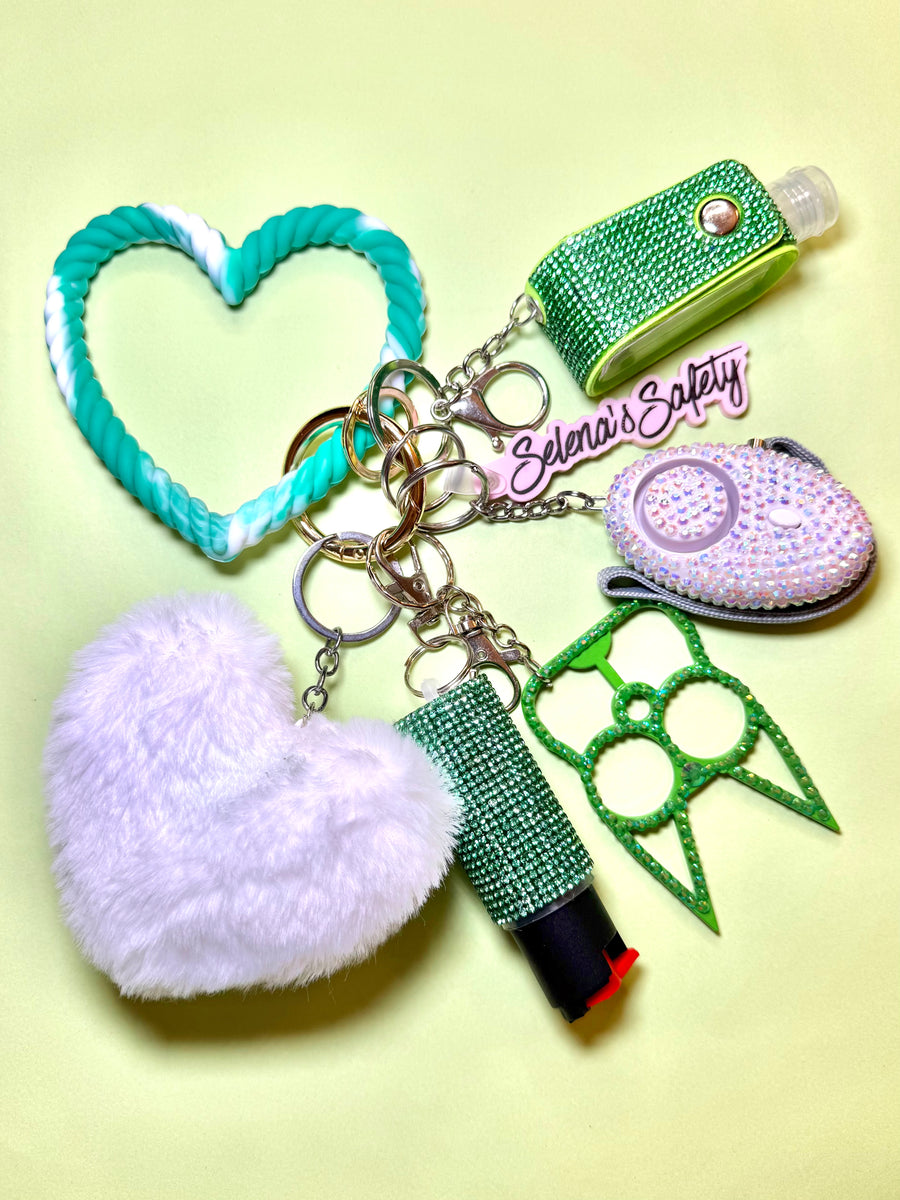"Lucky In Love" Safety Keychain – Selena's Safety Boutique